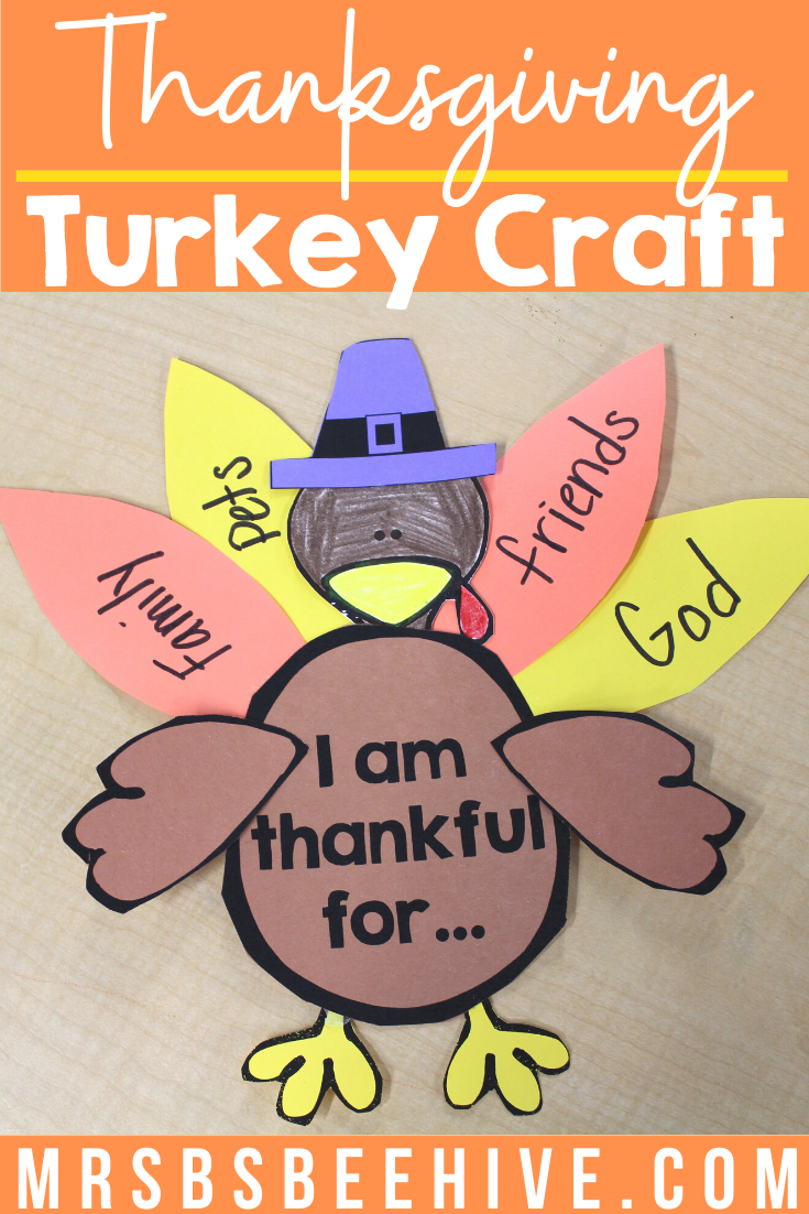 Thanksgiving Turkey Craft - Mrs. B’s Beehive