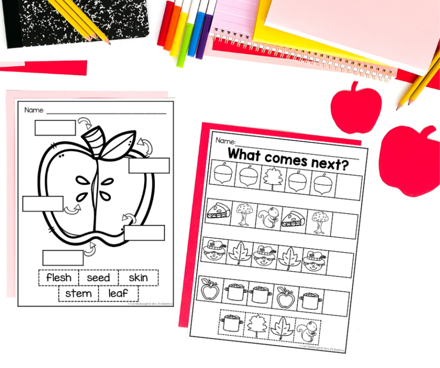 Hands-on Apple Activities for the Classroom - Mrs. B’s Beehive
