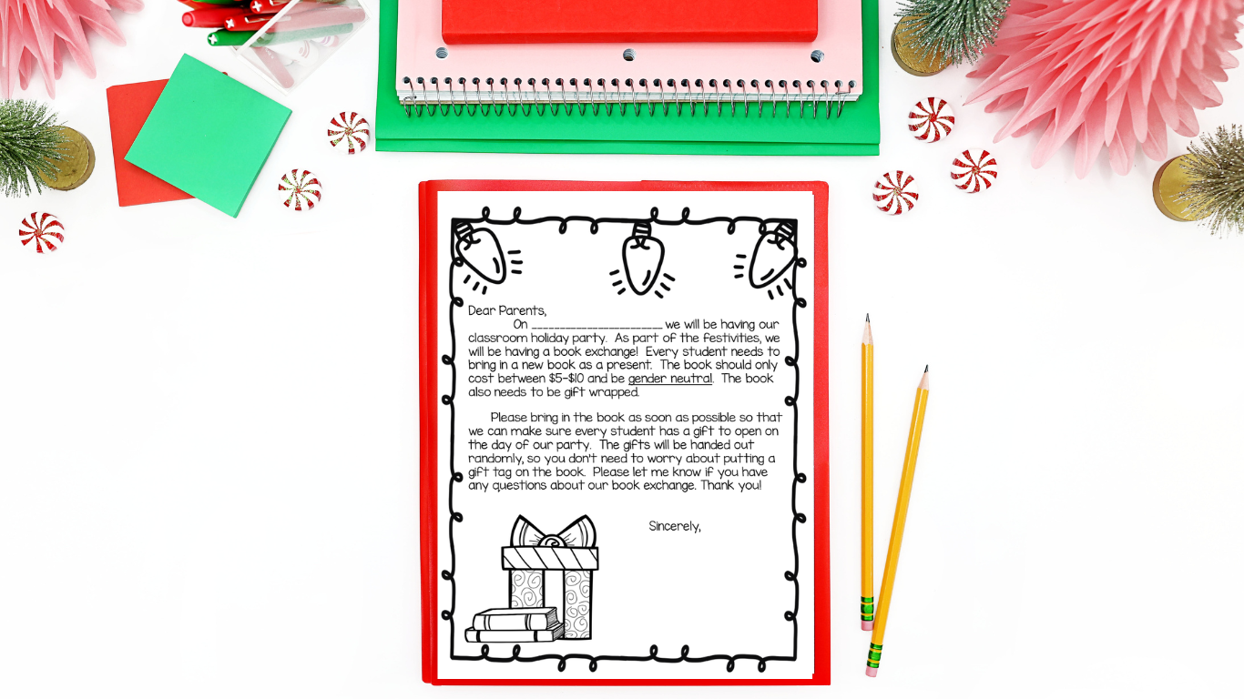 Hosting a Christmas Book Exchange in the Classroom - Mrs. B’s Beehive