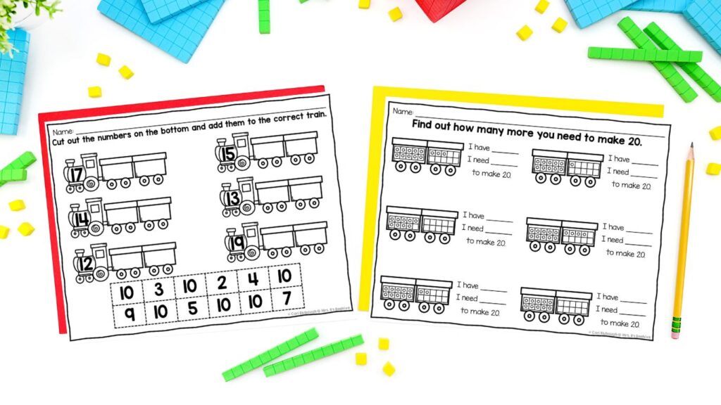 Teen Number Recognition - Mrs. B’s Beehive