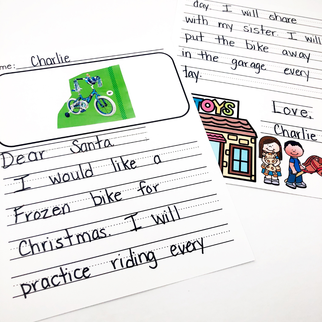 Persuasive Writing in Kindergarten Using Christmas Gift Guides - Mrs. B ...