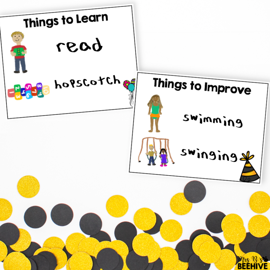 New Year's Resolutions in Kindergarten - Mrs. B’s Beehive