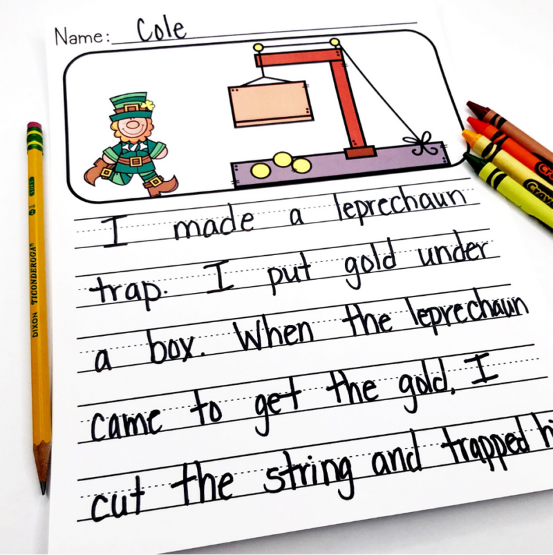 Leprechaun Trap - Story Sequencing! - Mrs. B’s Beehive