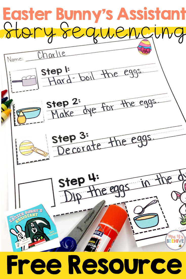 The Easter Bunny's Assistant Freebie - Mrs. B’s Beehive