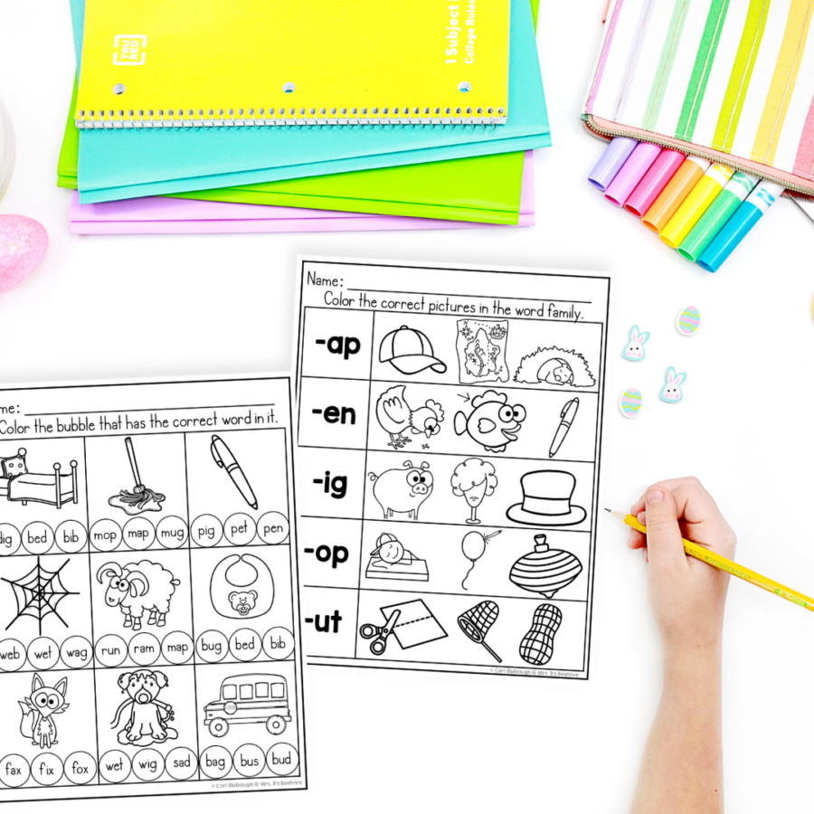 Kindergarten Early Finisher Worksheets Bundle - Mrs. B’s Beehive