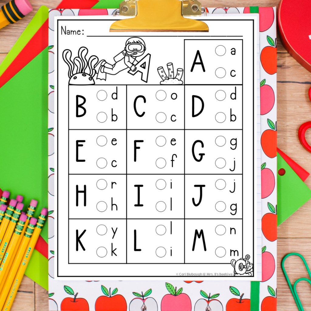 August and September Kindergarten Early Finisher Worksheets - Mrs. B’s ...