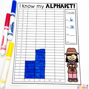 Individual Data Tracking in Kindergarten - Mrs. B’s Beehive