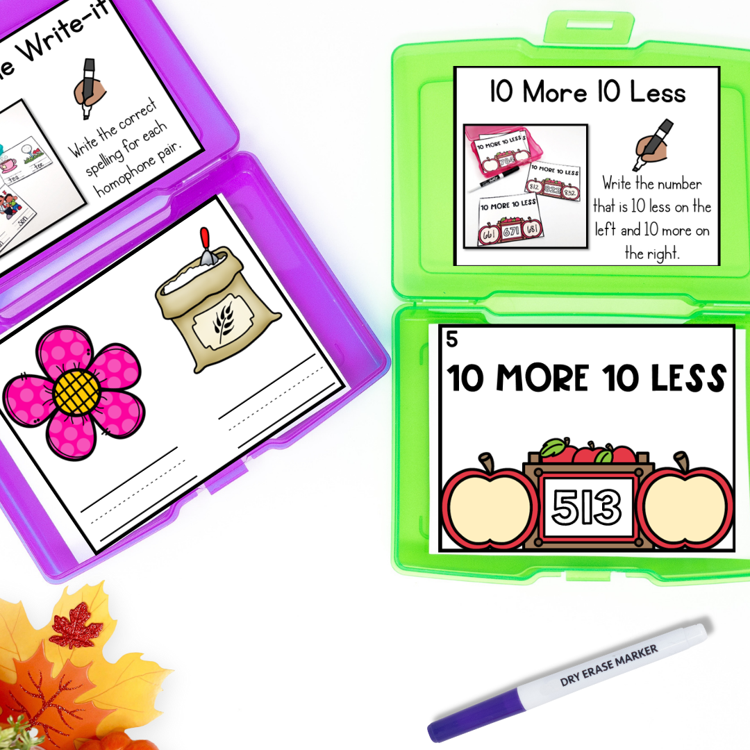 November 2nd Grade Early Finisher Task Cards - Mrs. B’s Beehive