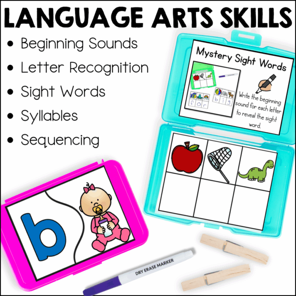January Pre-K Early Finisher Task Cards - Mrs. B’s Beehive