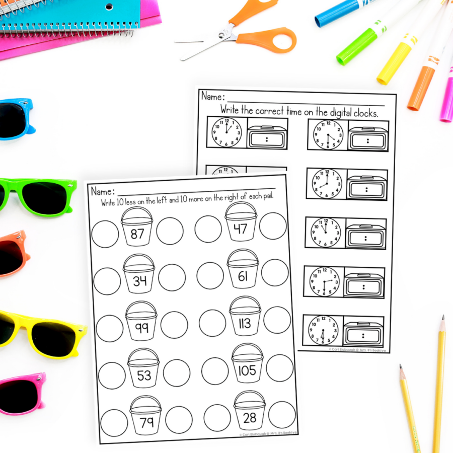May 1st Grade Early Finisher Worksheets - Mrs. B’s Beehive