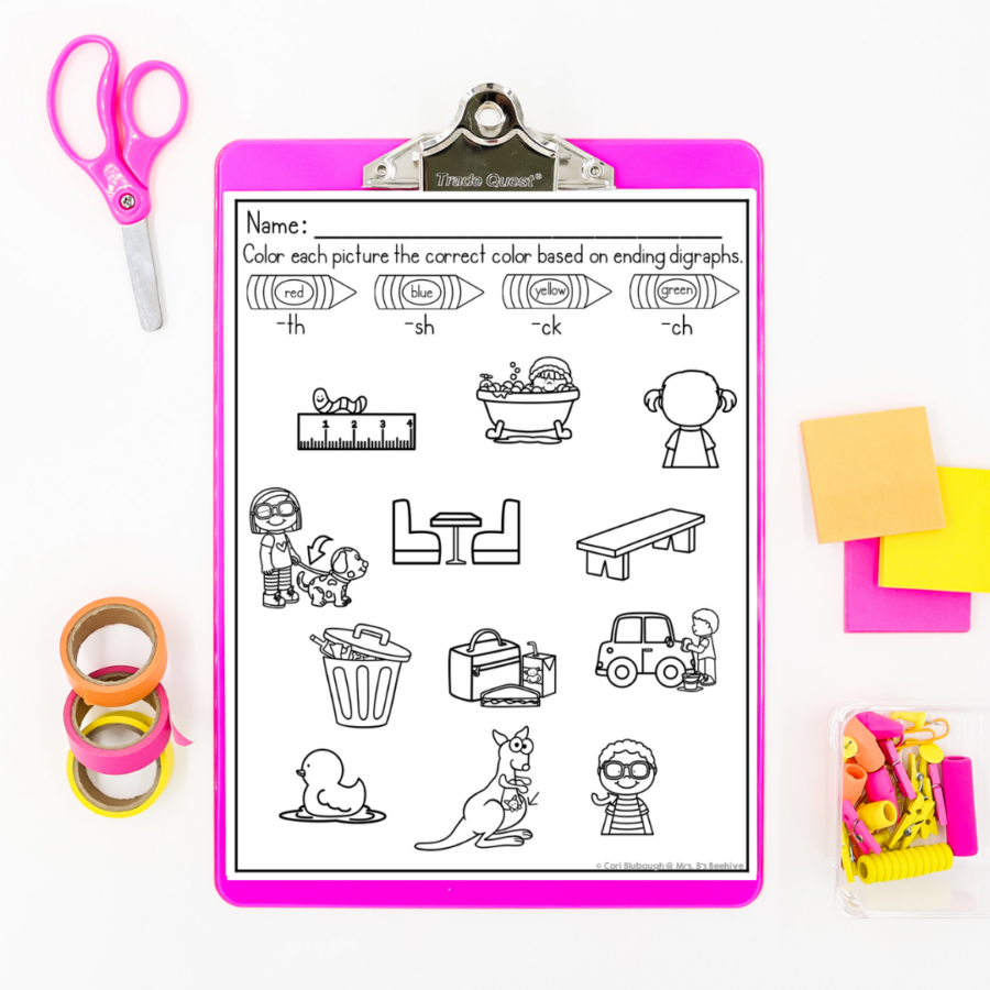February 1st Grade Early Finisher Worksheets - Mrs. B’s Beehive