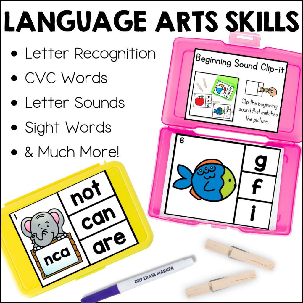 Kindergarten Early Finisher Task Cards Bundle - Mrs. B’s Beehive
