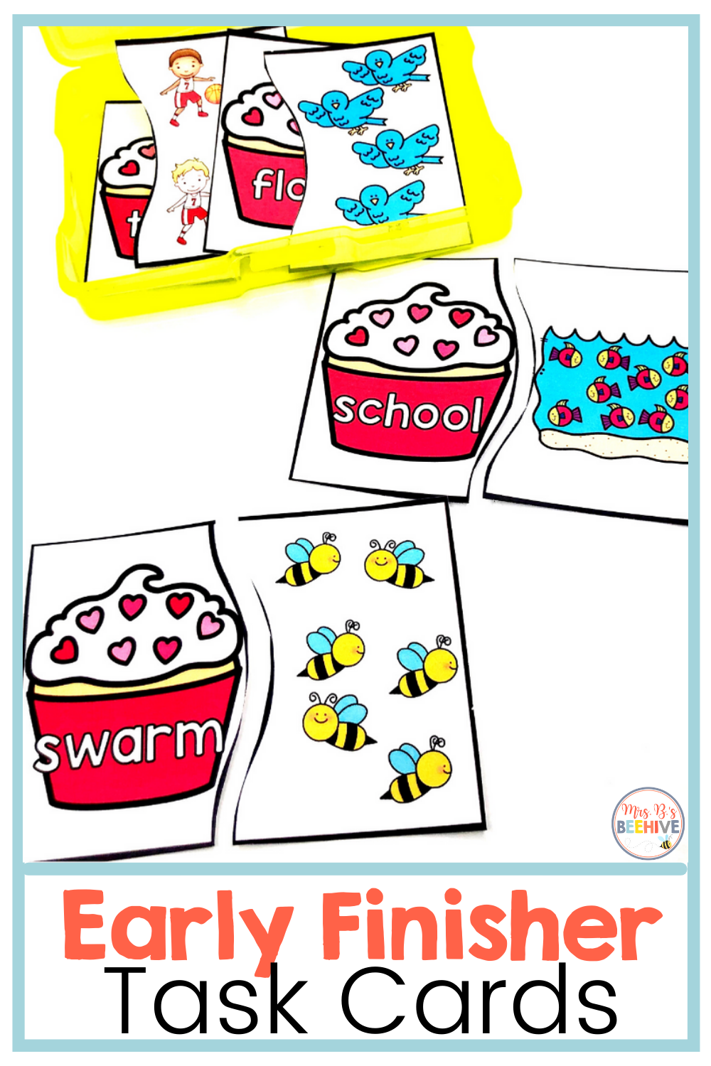 February 2nd Grade Early Finisher Task Cards - Mrs. B’s Beehive