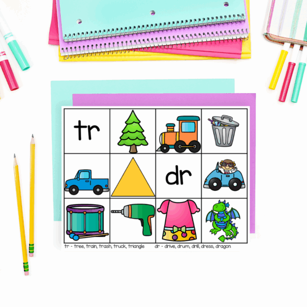 Beginning Blends and Digraphs Picture Sorts and Worksheets - Mrs. B’s ...