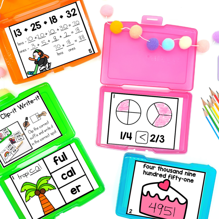 2nd Grade Early Finisher Task Cards Bundle - Mrs. B’s Beehive