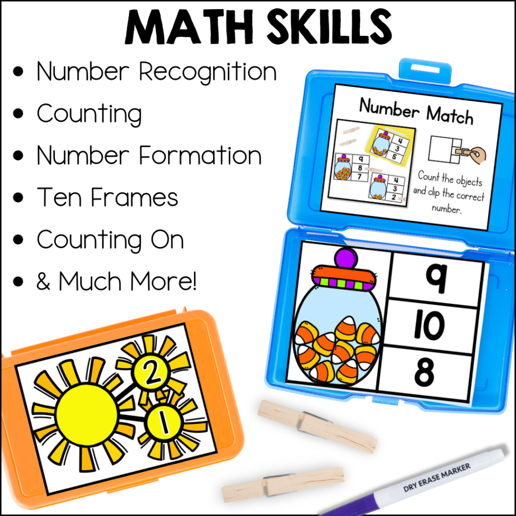 Pre-K Early Finisher Task Cards - Year Long Bundle - Mrs. B’s Beehive