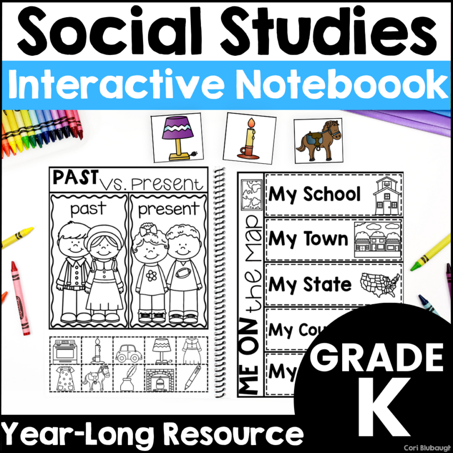 Kindergarten Social Studies Interactive Notebook - Mrs. B’s Beehive