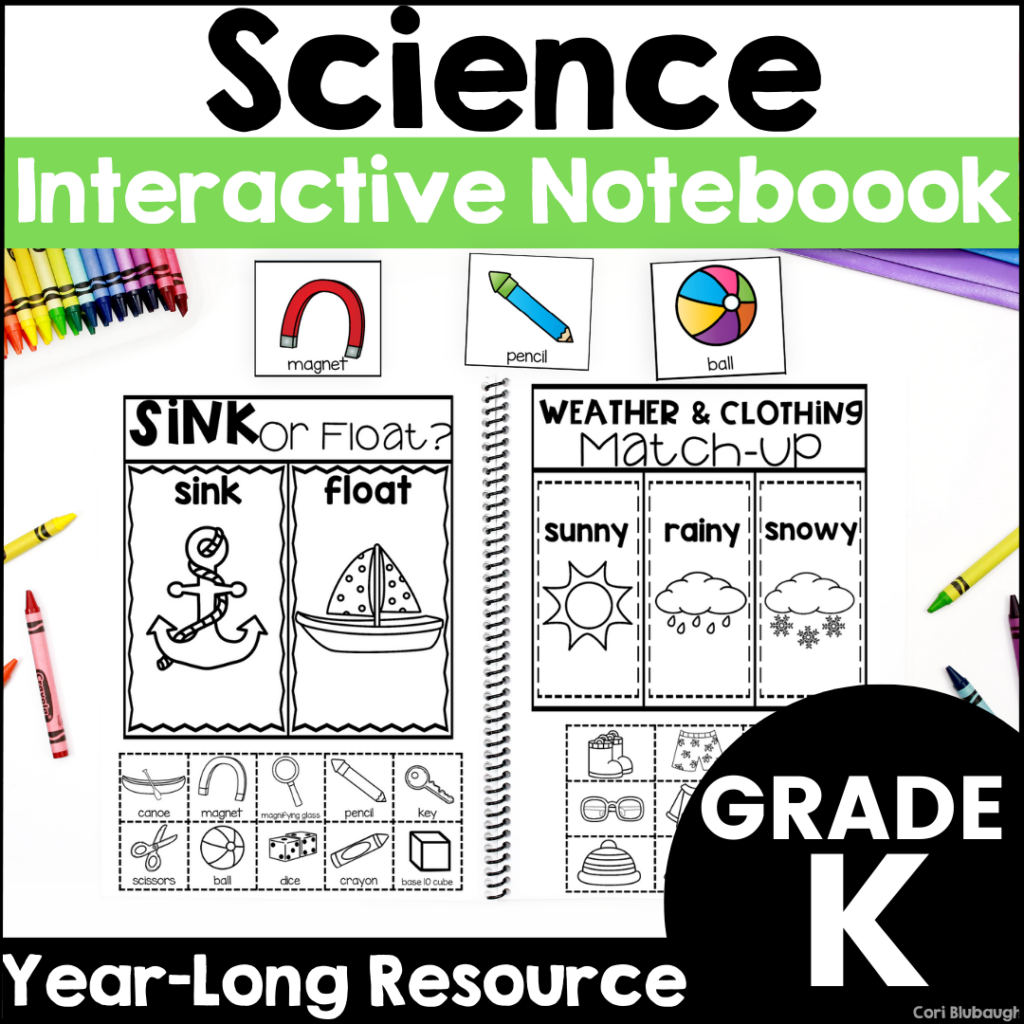 Kindergarten Science Interactive Notebook - Mrs. B’s Beehive