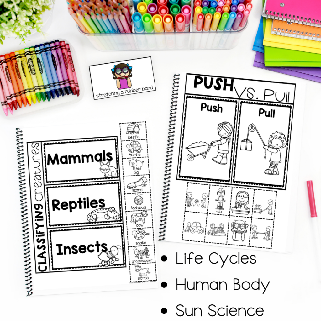 Kindergarten Science Interactive Notebook - Mrs. B’s Beehive