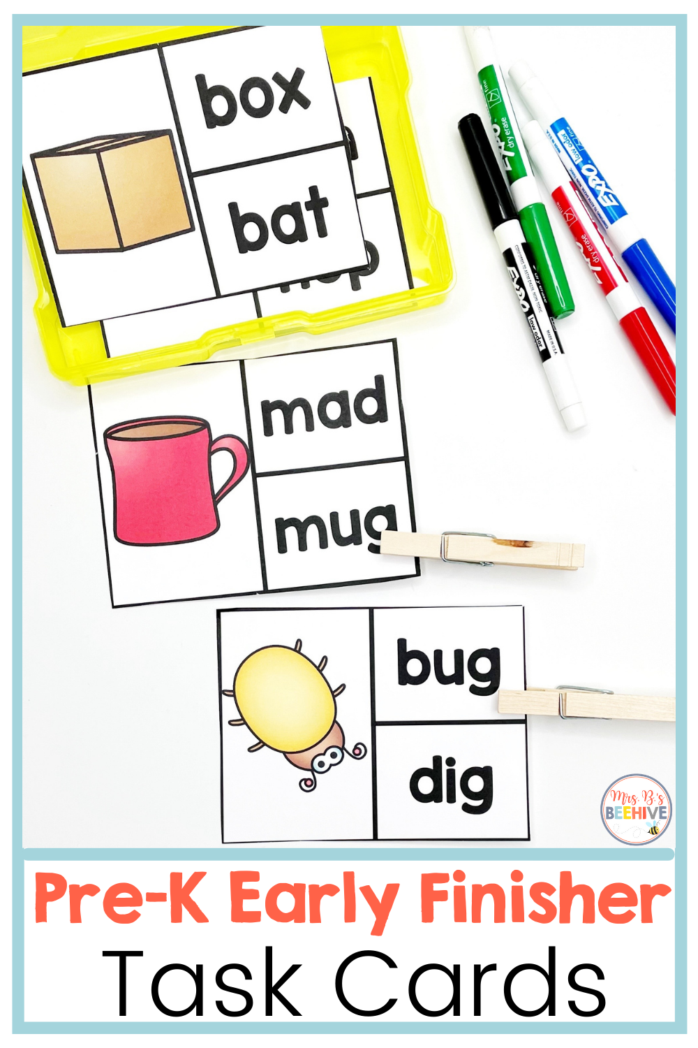 May Pre-K Early Finisher Task Cards - Mrs. B’s Beehive