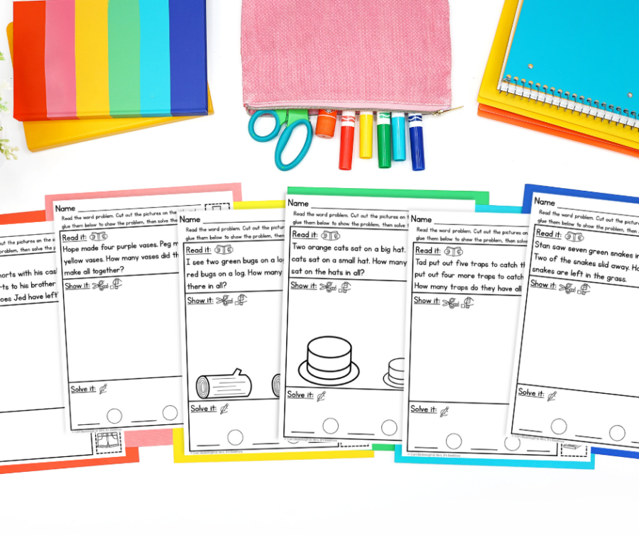 Teaching Word Problems in Kindergarten: 10 Tips and Strategies - Mrs. B ...
