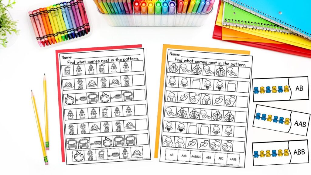 The Importance of Teaching Pattern Skills in Kindergarten - Mrs. B’s ...