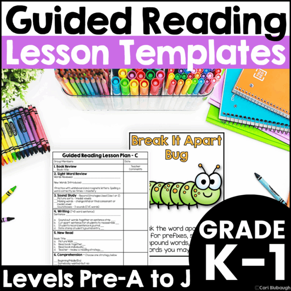 Guided Reading Lesson Plan Templates - Mrs. B’s Beehive