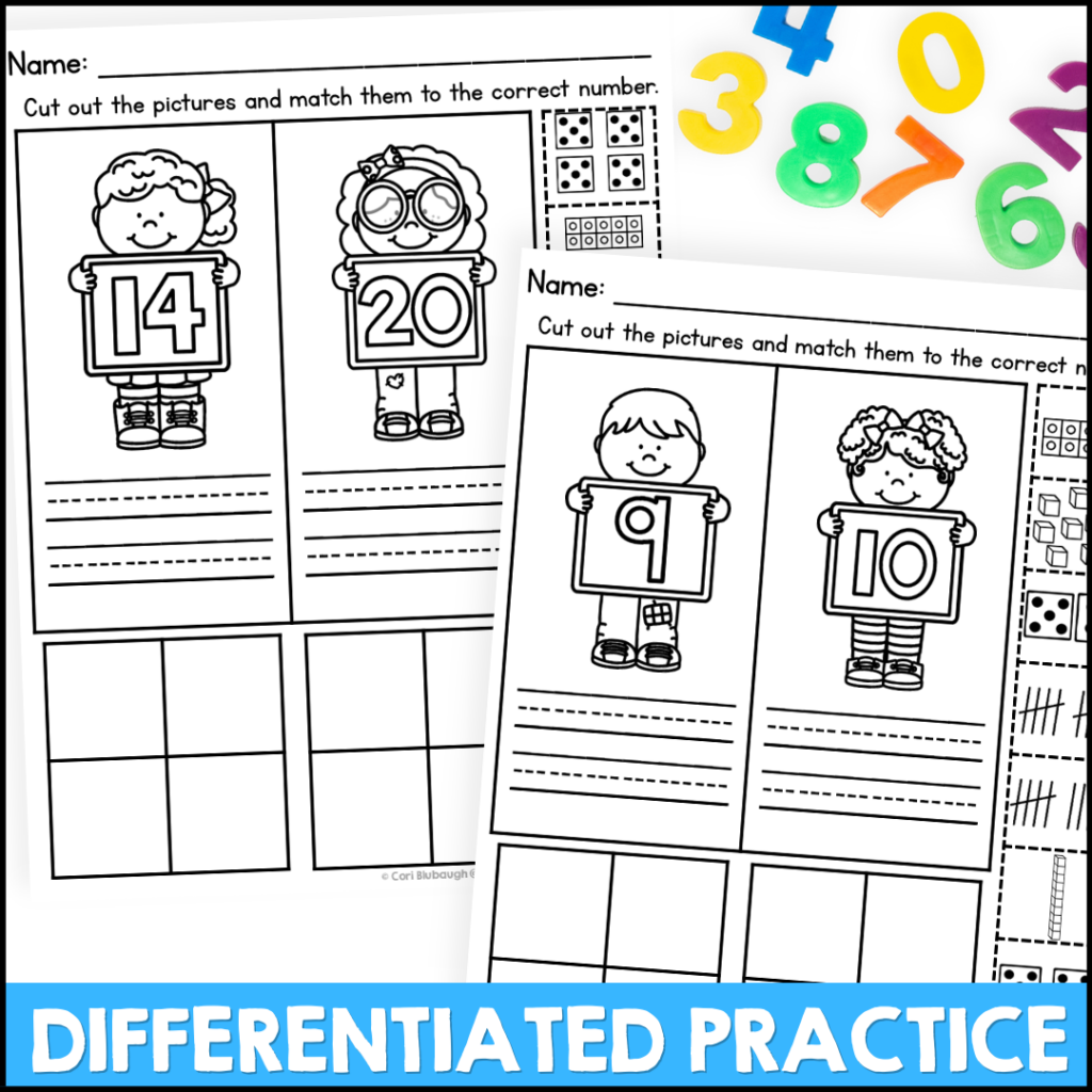 Math Worksheets Bundle - No PREP Math Review - Mrs. B’s Beehive