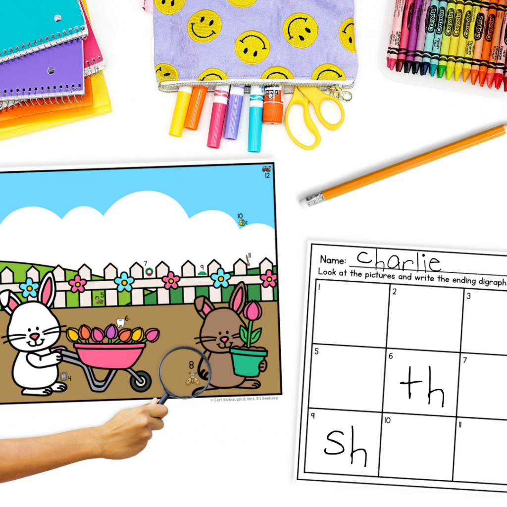I-Spy Phonics Worksheets Yearlong Center - Mrs. B’s Beehive