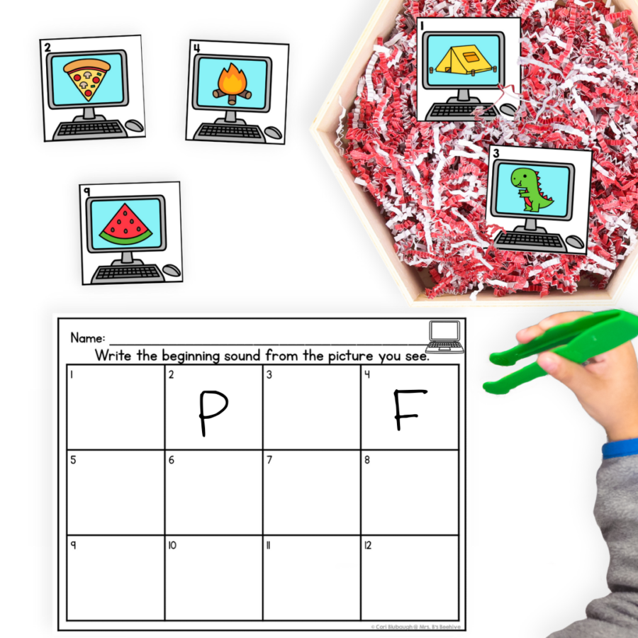 Back to School Fine Motor Phonics Centers for Sensory Bins - Mrs. B’s ...