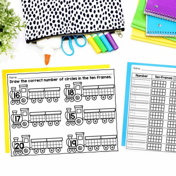 Composing and Decomposing Teen Numbers - Mrs. B’s Beehive