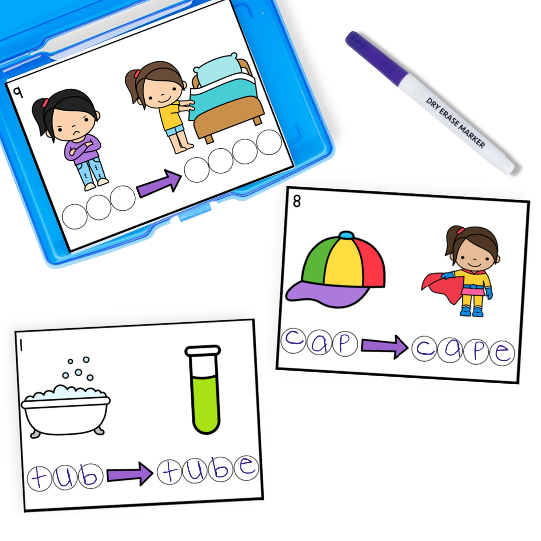 Long Vowel Task Cards - Mrs. B’s Beehive