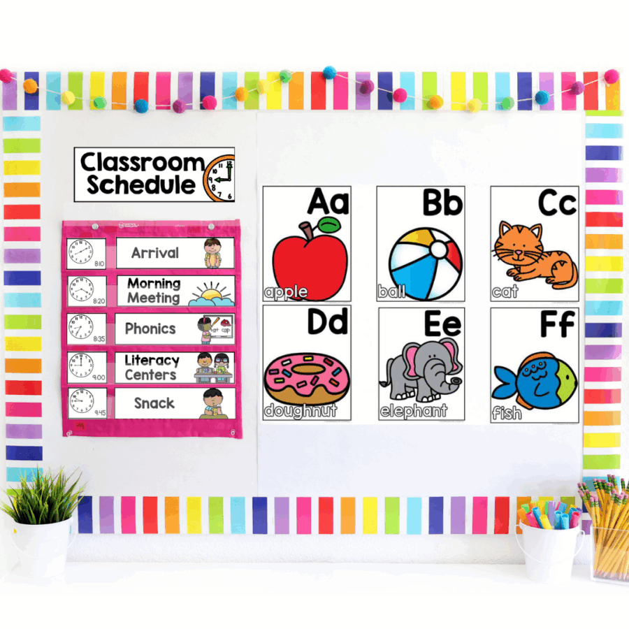 Classroom Posters and Labels for Kindergarten - Mrs. B’s Beehive