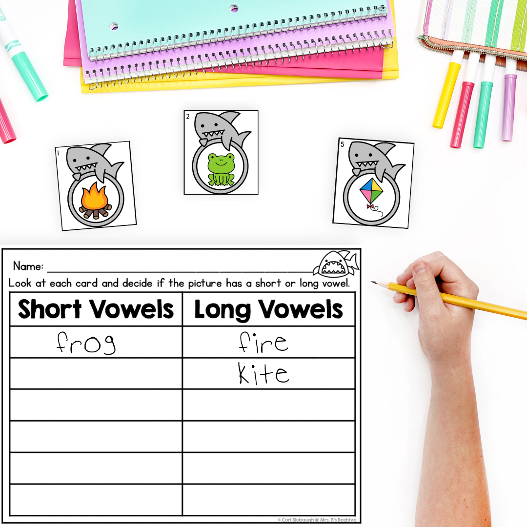 Write the Room Kindergarten Literacy Center - Mrs. B’s Beehive