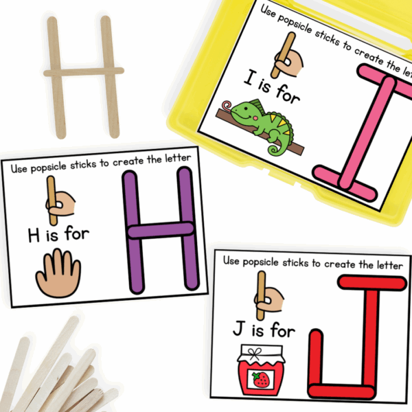 Uppercase Letter Formation Task Cards - Mrs. B’s Beehive