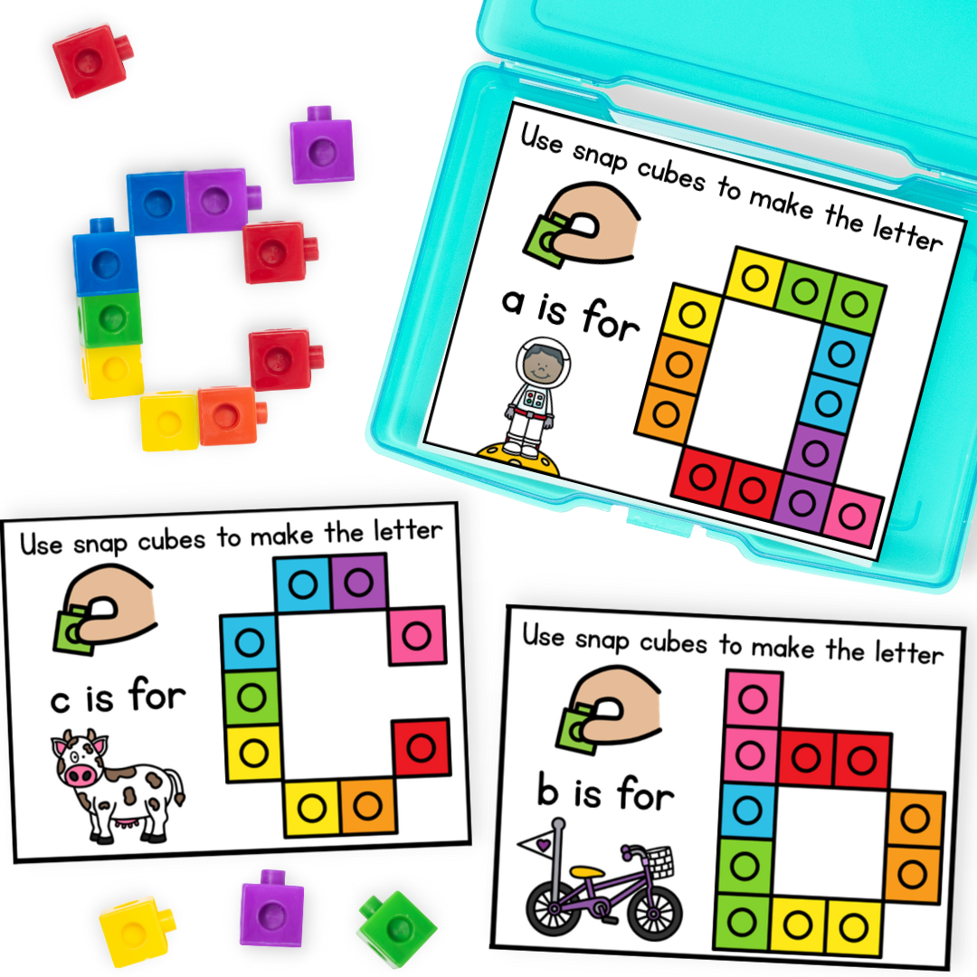 Lowercase Letter Formation Task Cards - Mrs. B’s Beehive