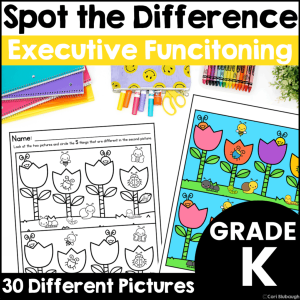 Spot the Difference - Visual Perception Worksheets - Mrs. B’s Beehive