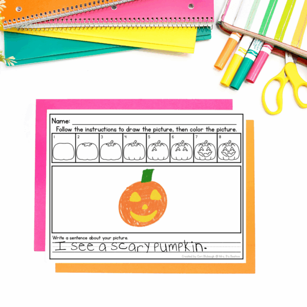 Directed Drawing Worksheets for Kindergarten - Mrs. B’s Beehive