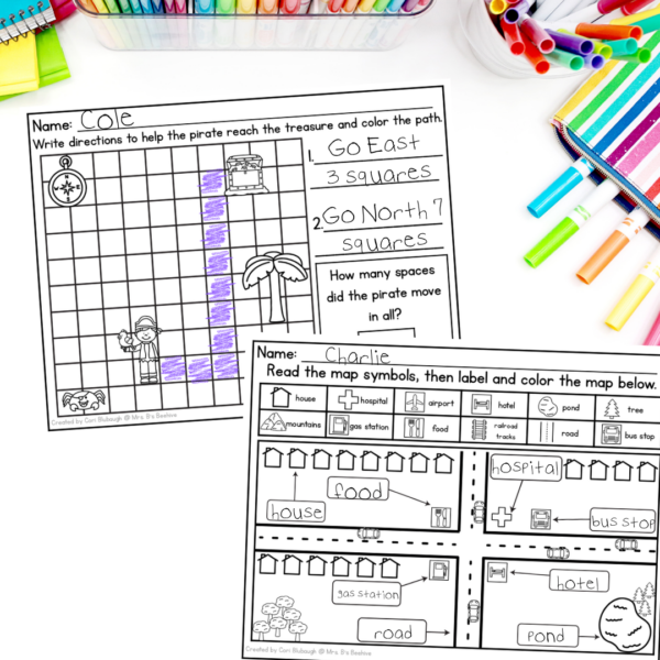 Map Skills Unit for Kindergarten & 1st Grade - Mrs. B’s Beehive